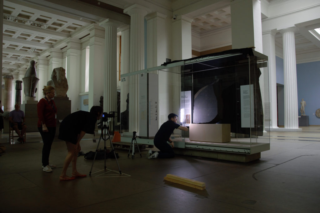 3D Scanning the Rosetta Stone – Digital Worlds Research